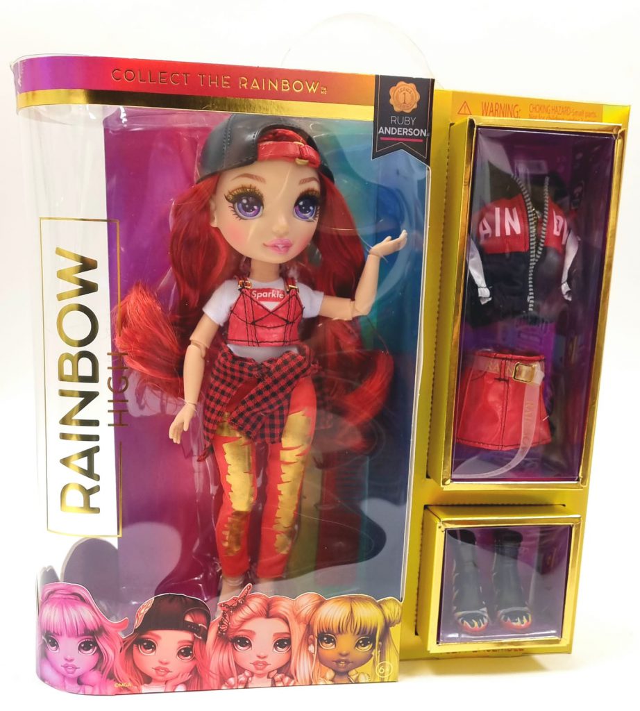 בובת אופנה ריינבו היי - RUBY ANDERSON בחנות האונליין דן דיל