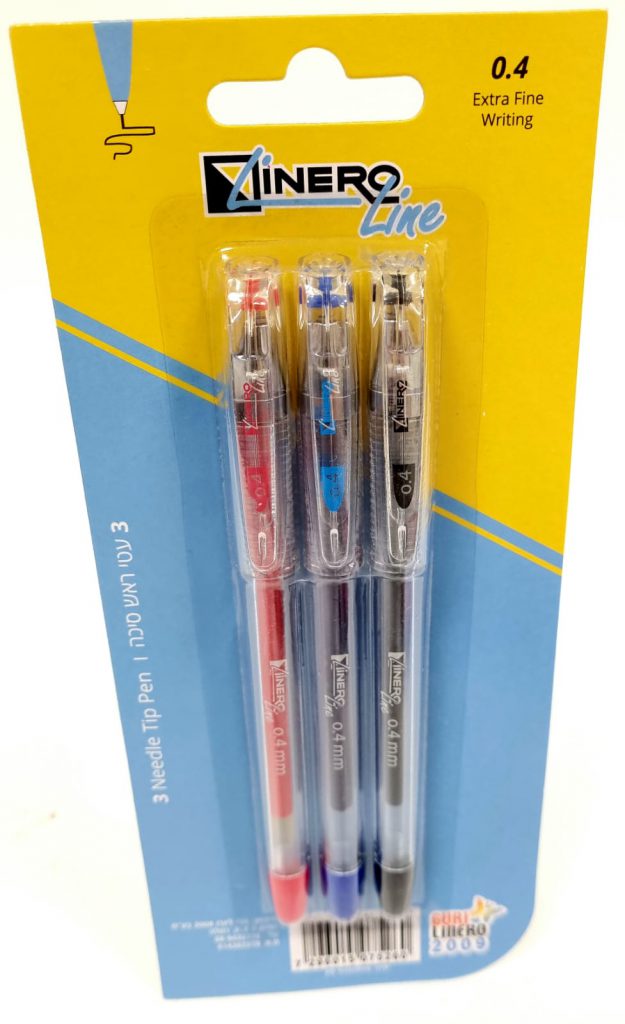 שלישיית עטים - LINERO LINE בחנות האונליין דן דיל